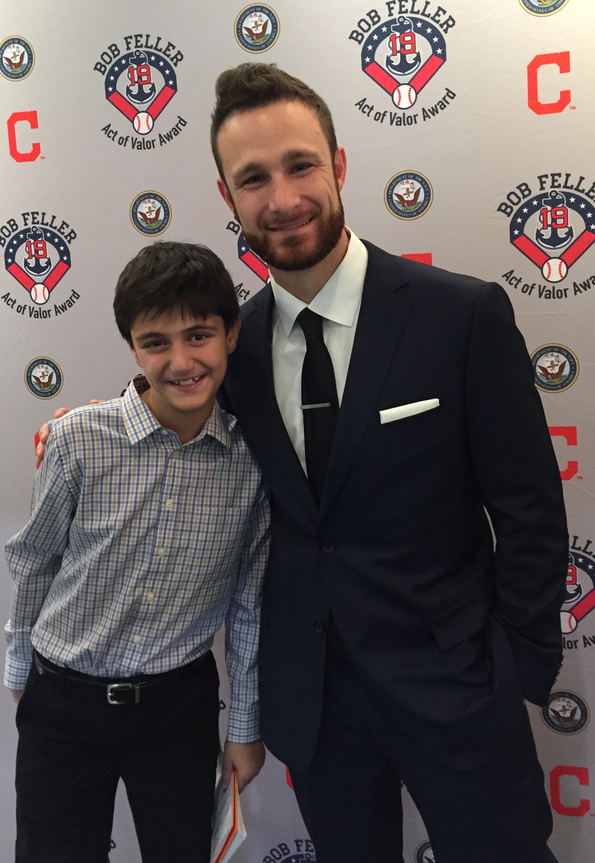 3rd Annual Bob Feller Act of Valor Award Honors Jonathan Lucroy, George ...
